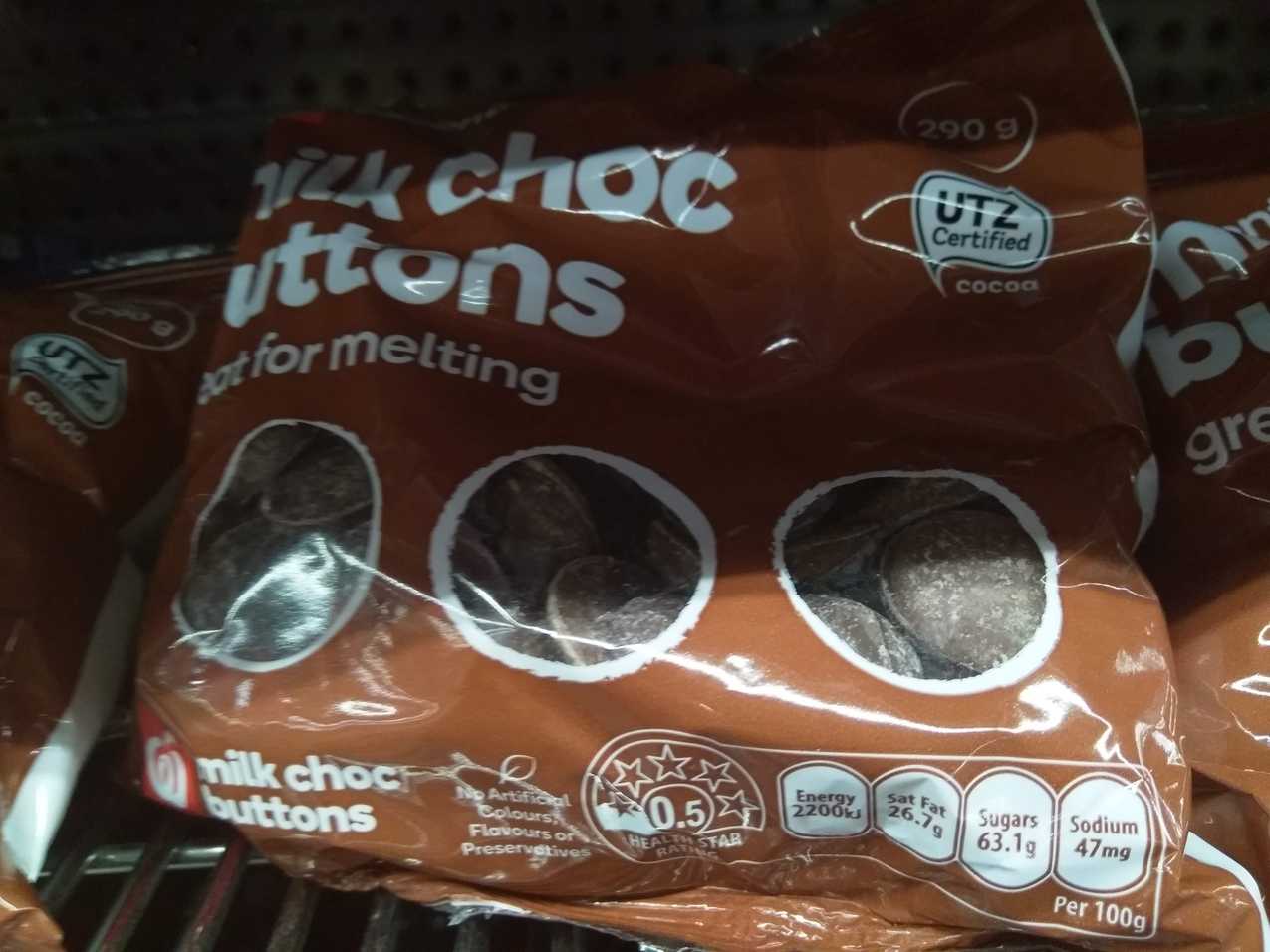 Countdown chocolate buttons changing to UTZ certification | Just Kai