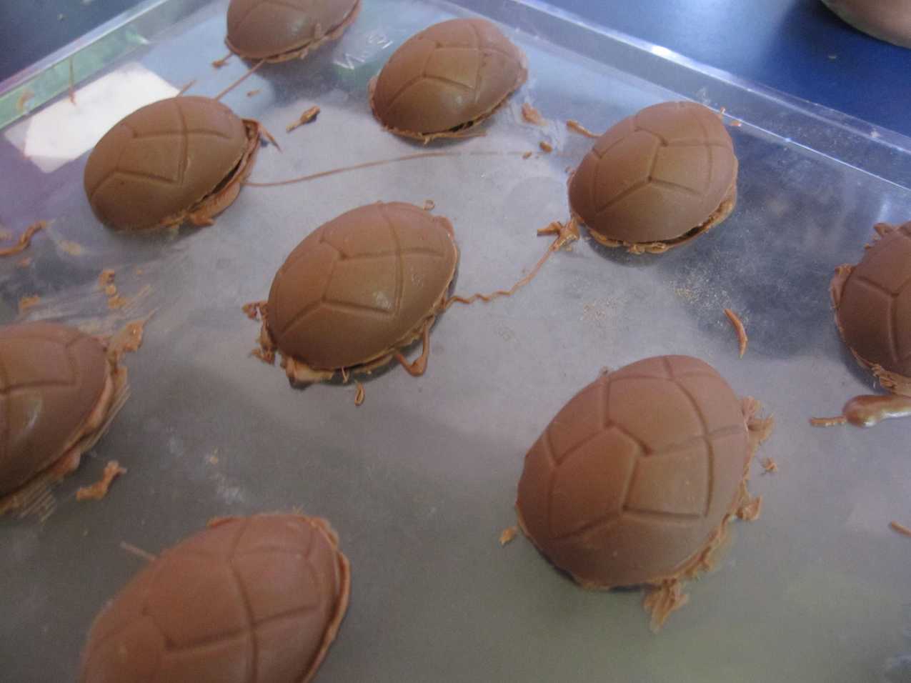 Hazelnut chocolate Easter eggs | Just Kai
