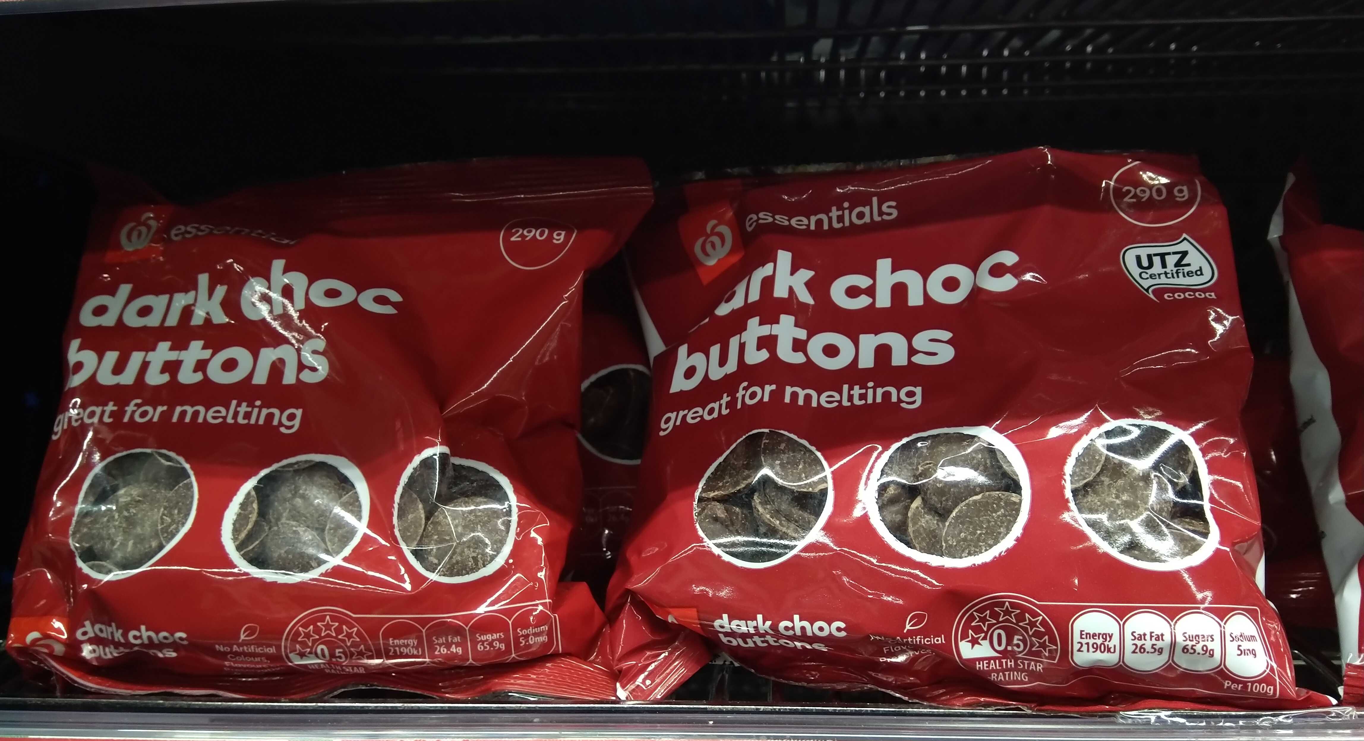 Countdown chocolate buttons changing to UTZ certification | Just Kai