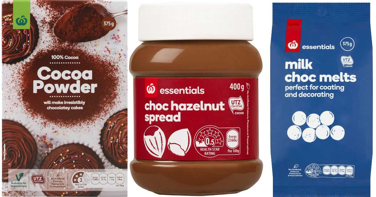 New UTZ cocoa products at Countdown | Just Kai