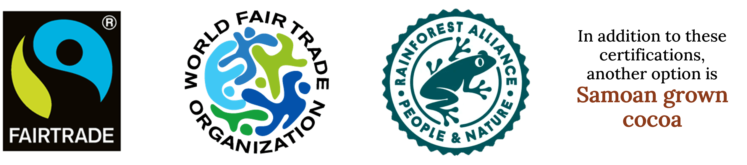 Slave free cocoa products in New Zealand | Just Kai